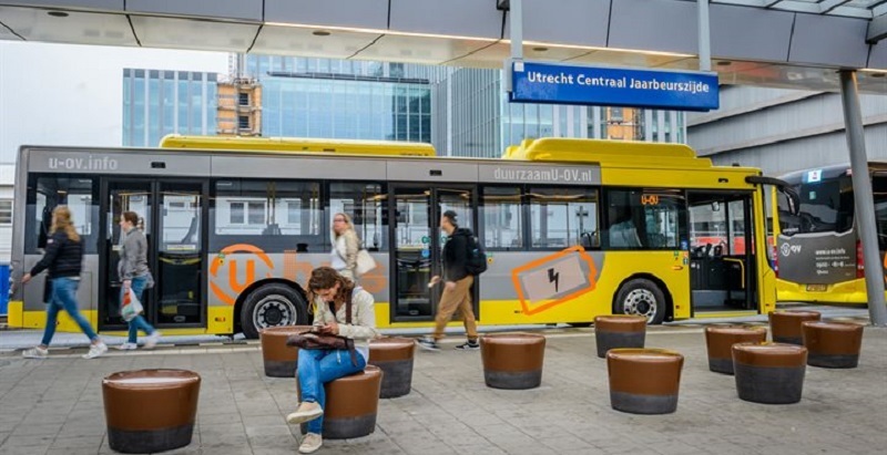Nederland Elektrisch - Drukke Utrechtse buslijn 1 volledig elektrisch